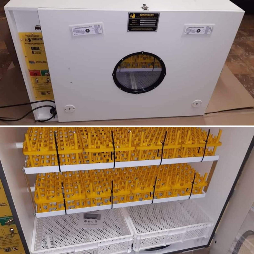 680 Egg Incubator and Hatcher - Fully Automatic Digital Model SH680 ...